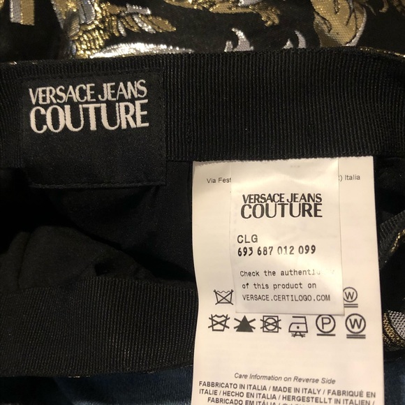 Versace Jeans Collection | Shorts | Versace Jeans Couture Black And ...